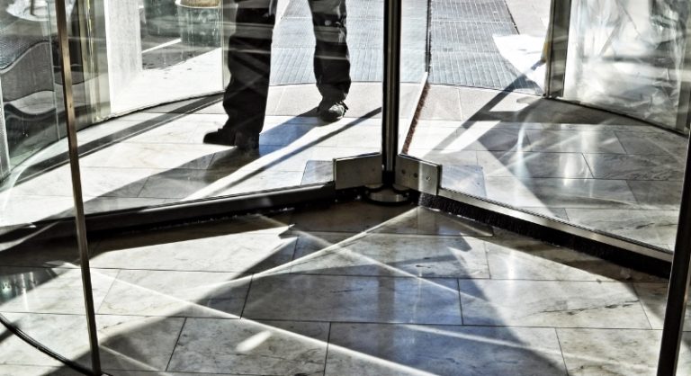 The Inventor of the Revolving Door Reportedly Hated Opening Doors for Women